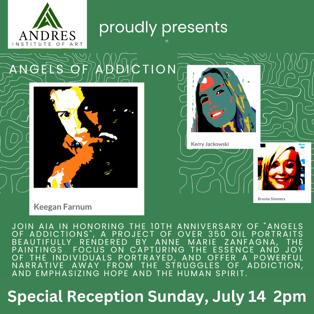 Angels of Addiction Show at Andres Institute of Art